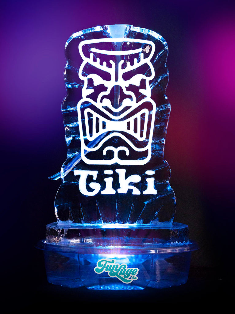 Tiki – Fun Luge - NYC Party Ice Sculpture